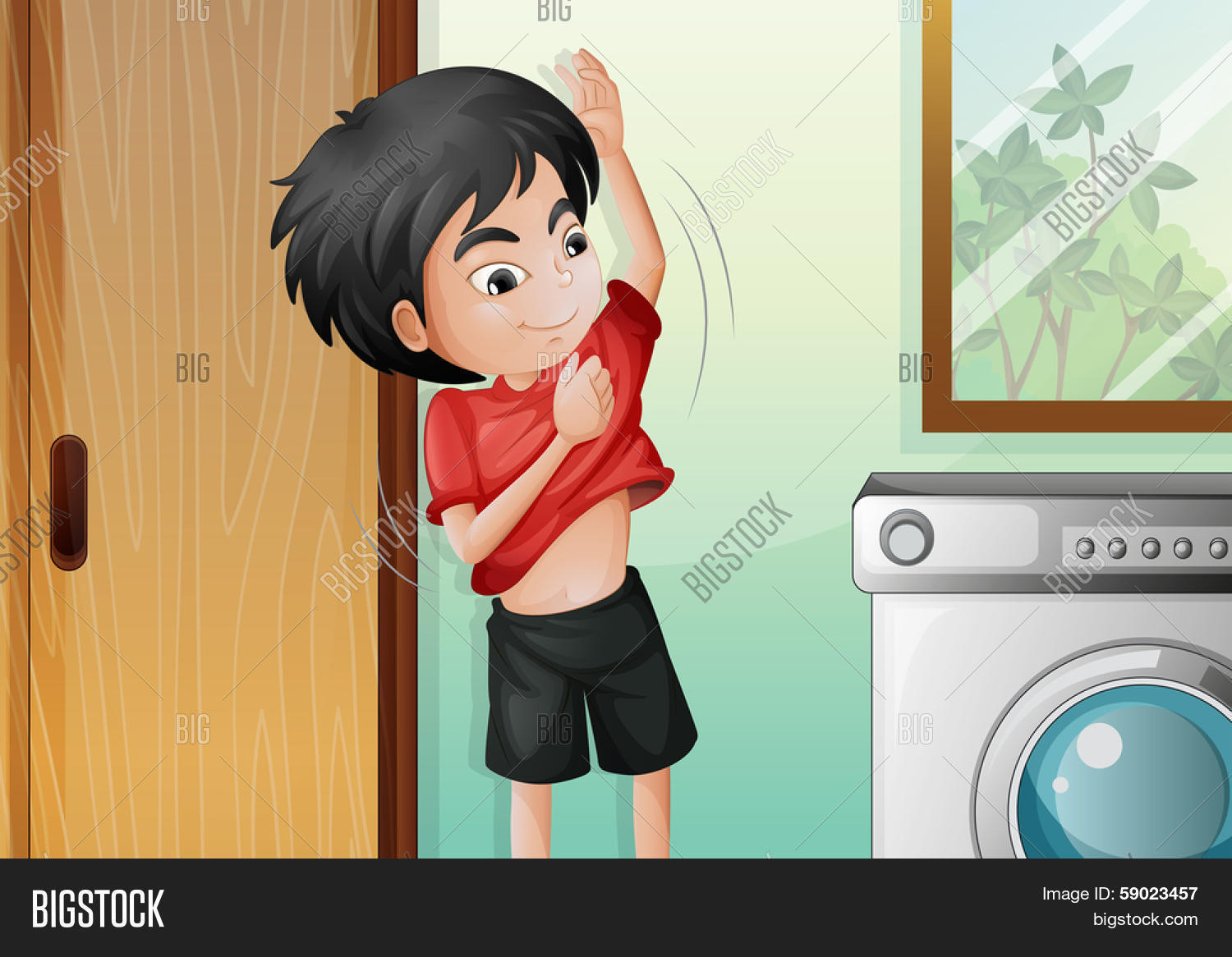 Illustration Young Boy Image & Photo (Free Trial) | Bigstock