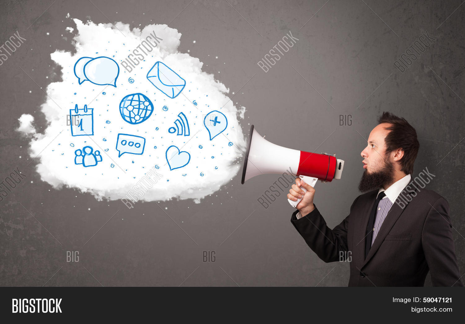 Young Man Shouting Image & Photo (Free Trial) | Bigstock