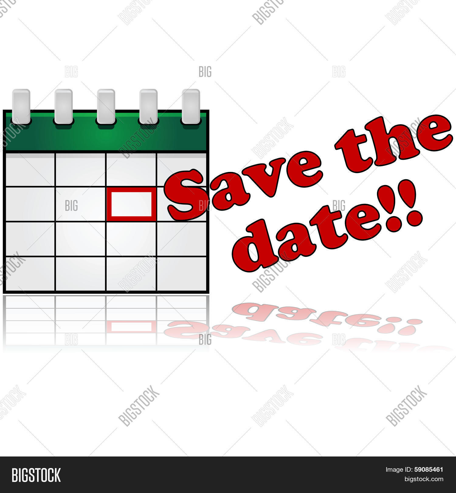 Save Date Vector & Photo (Free Trial) | Bigstock