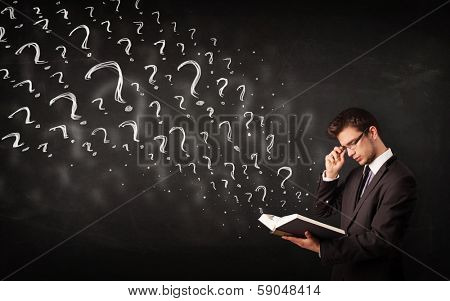 Confused Man Reading Image & Photo (Free Trial) | Bigstock