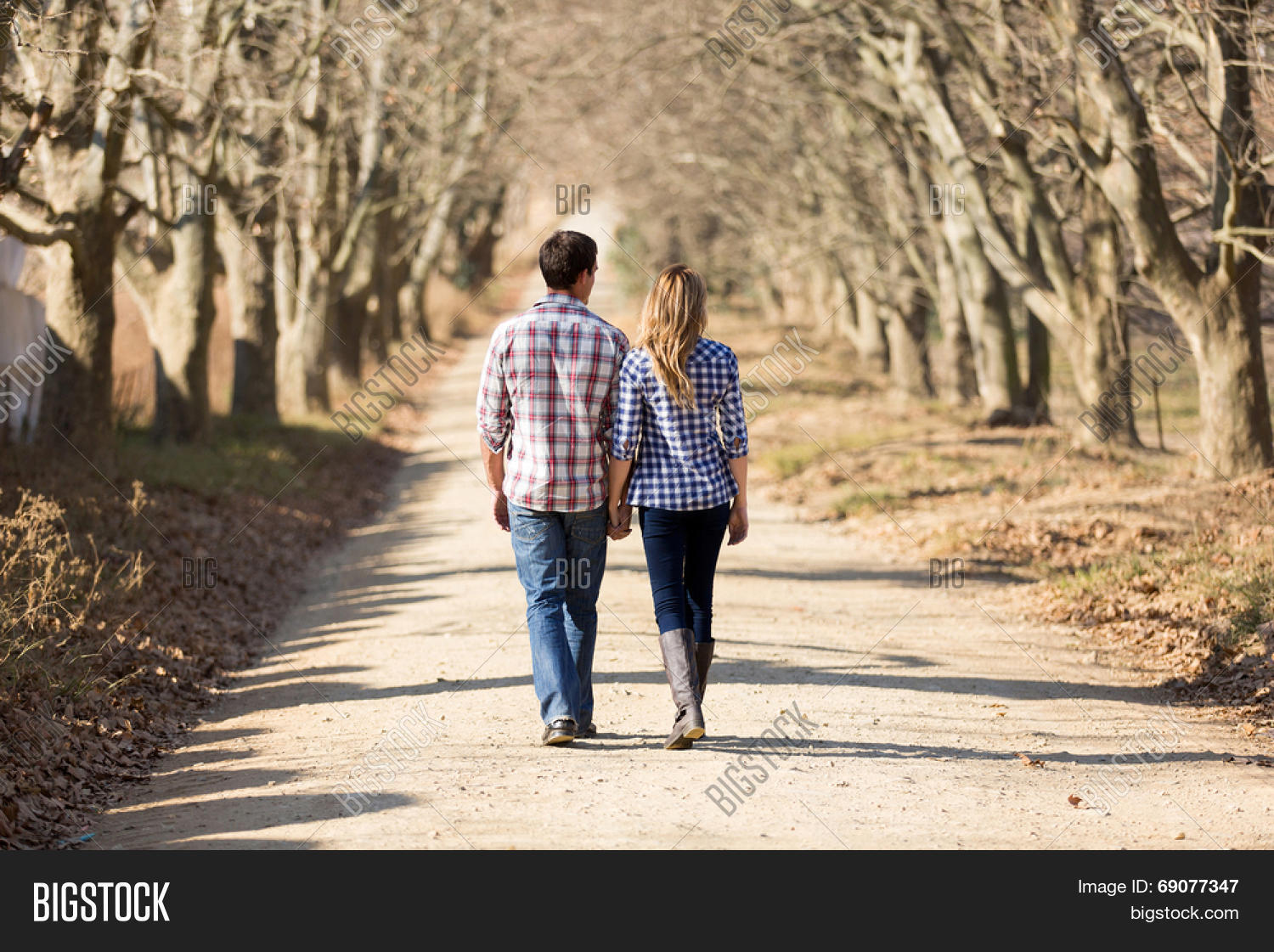 Rear View Couple Image & Photo (Free Trial) | Bigstock