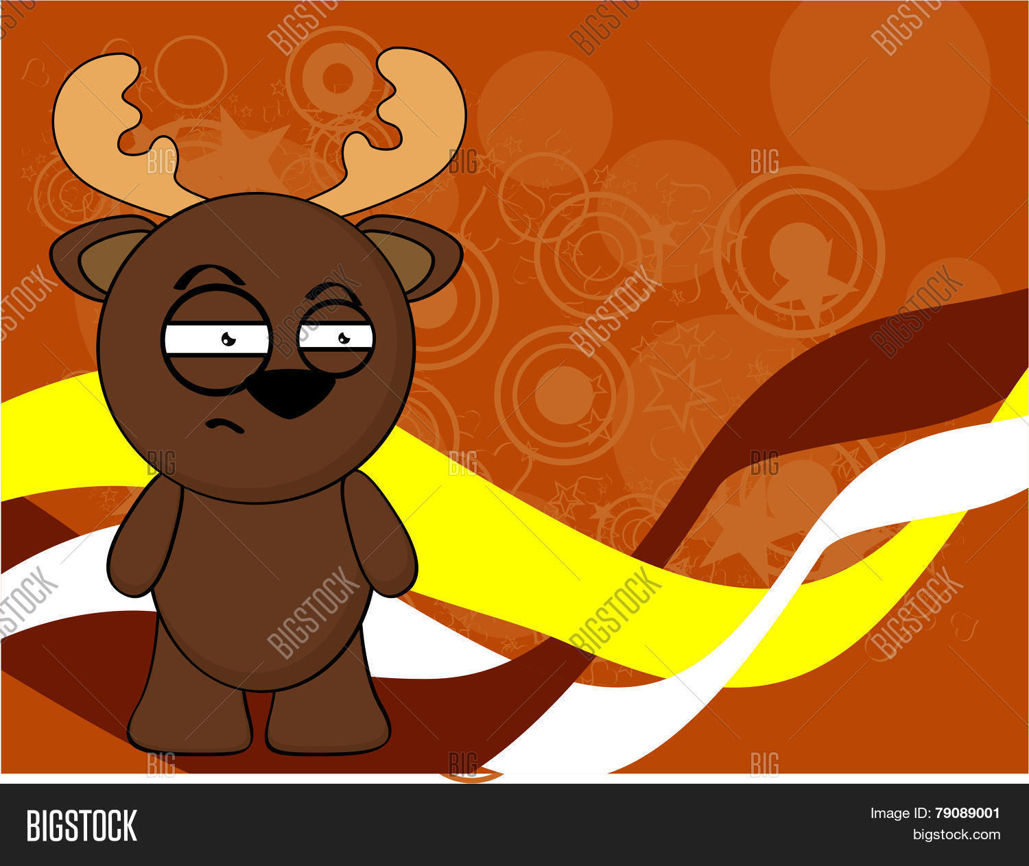 Angry Reindeer Kid Vector & Photo (Free Trial) | Bigstock