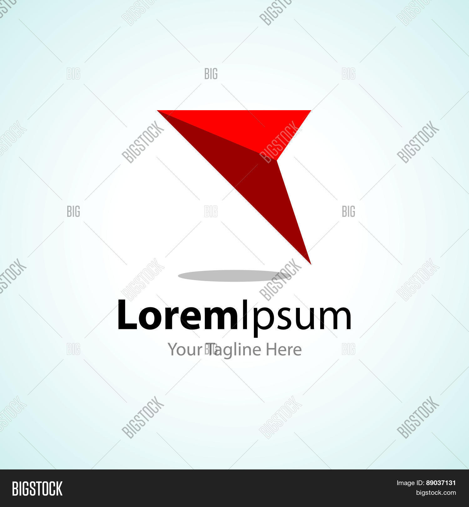 Only Way Forward Red Vector & Photo (Free Trial) | Bigstock