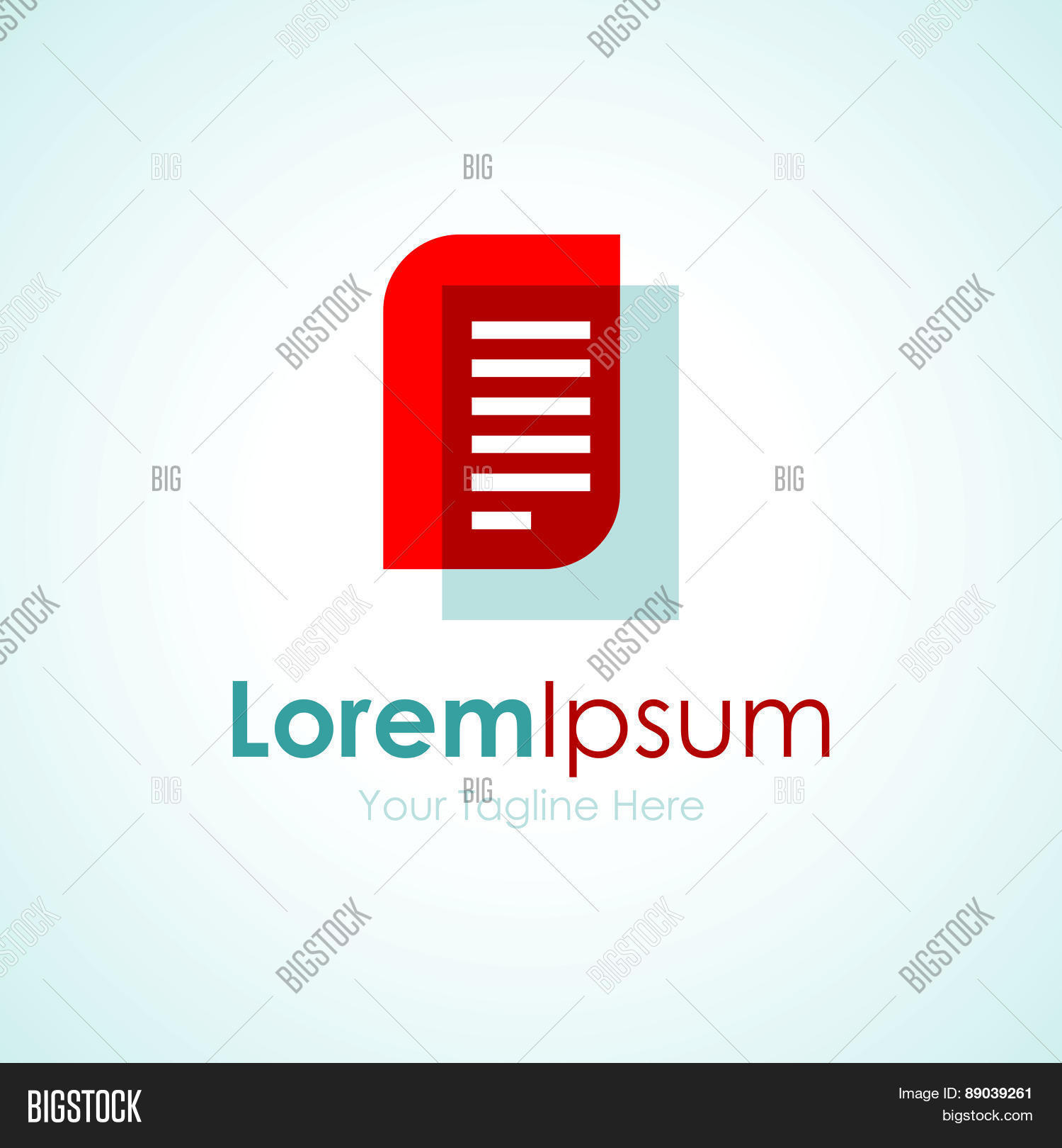 Red Document Computer Vector & Photo (Free Trial) | Bigstock