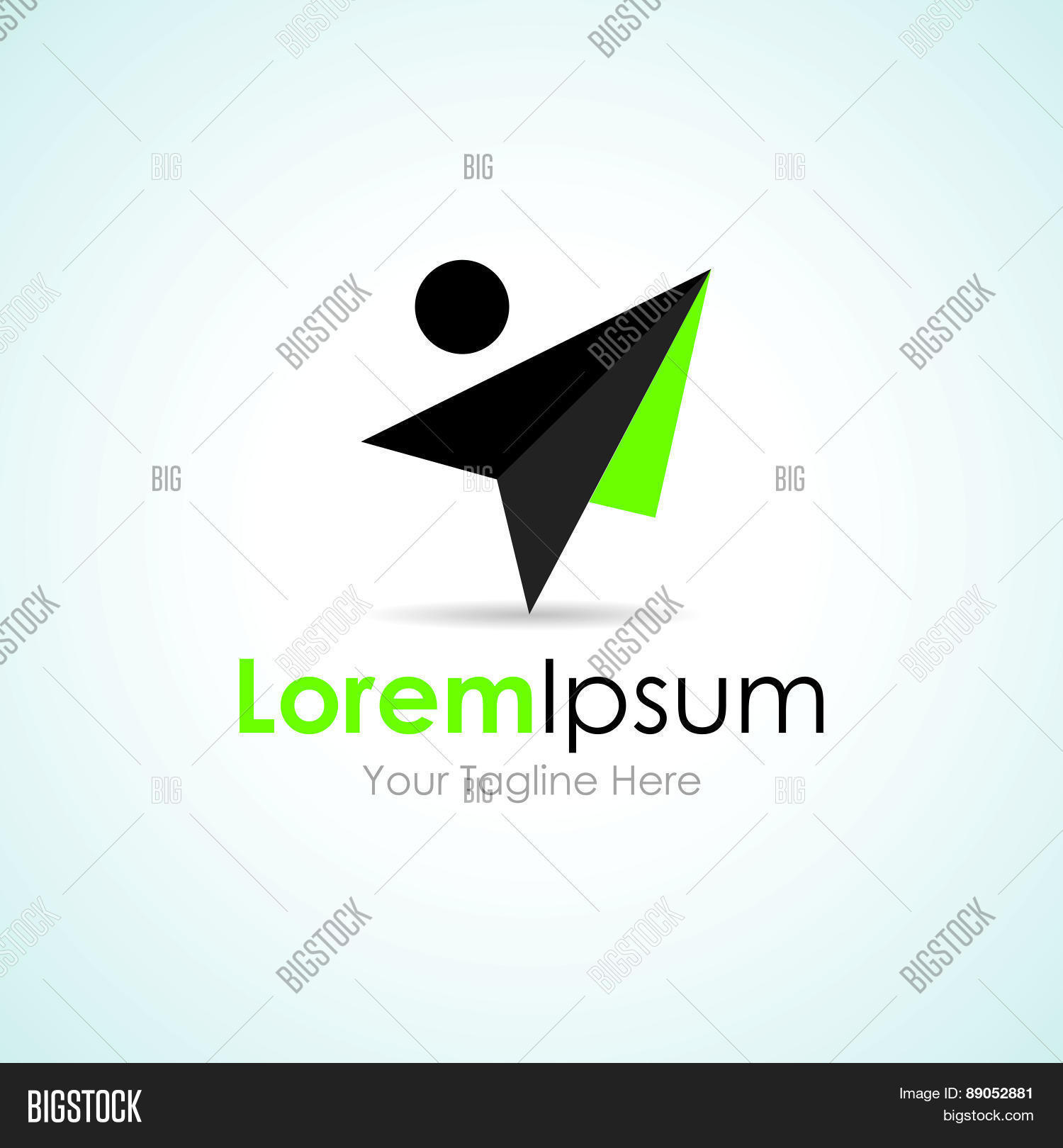 Green Arrow Progress Vector & Photo (Free Trial) | Bigstock