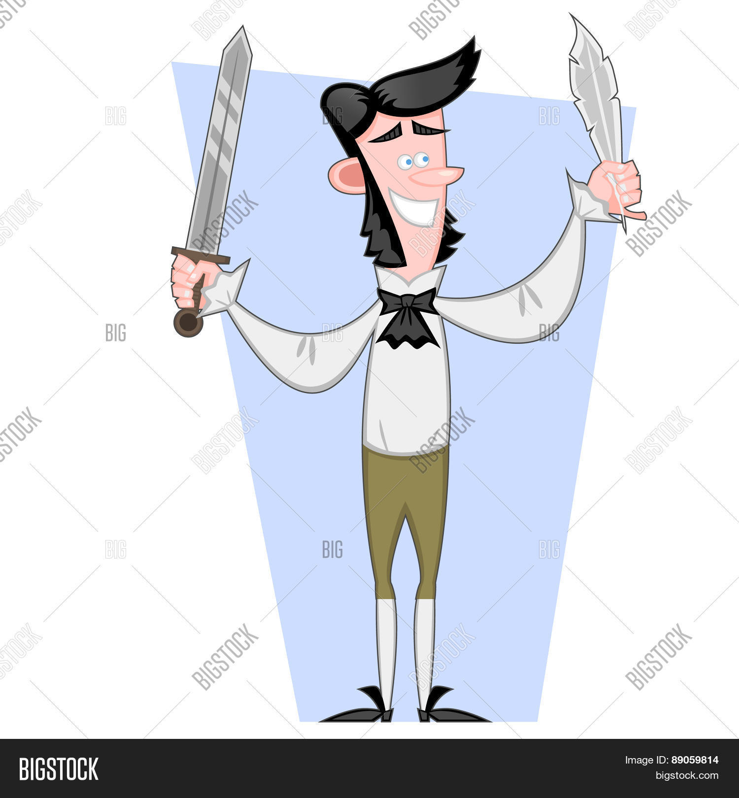 Man Sword Vector & Photo (Free Trial) | Bigstock