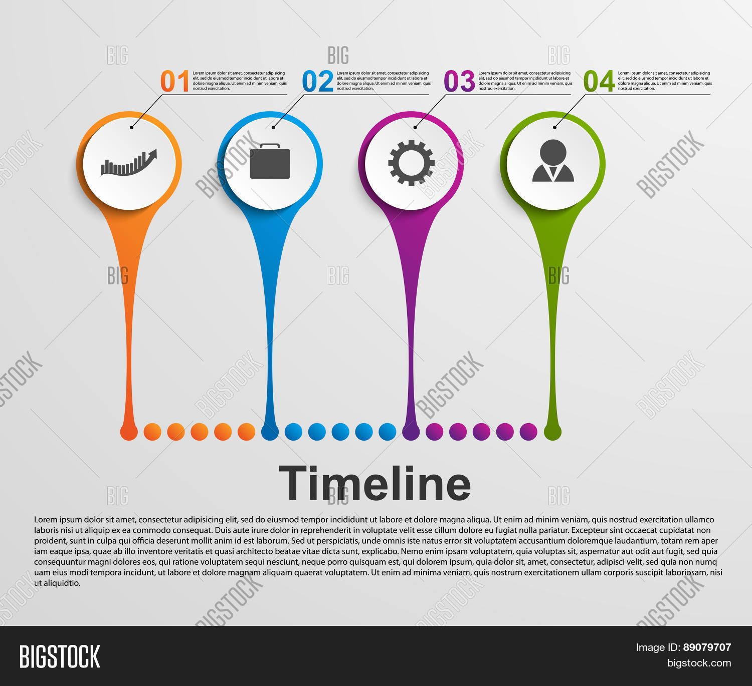 Infographics Timeline Vector & Photo (Free Trial) | Bigstock