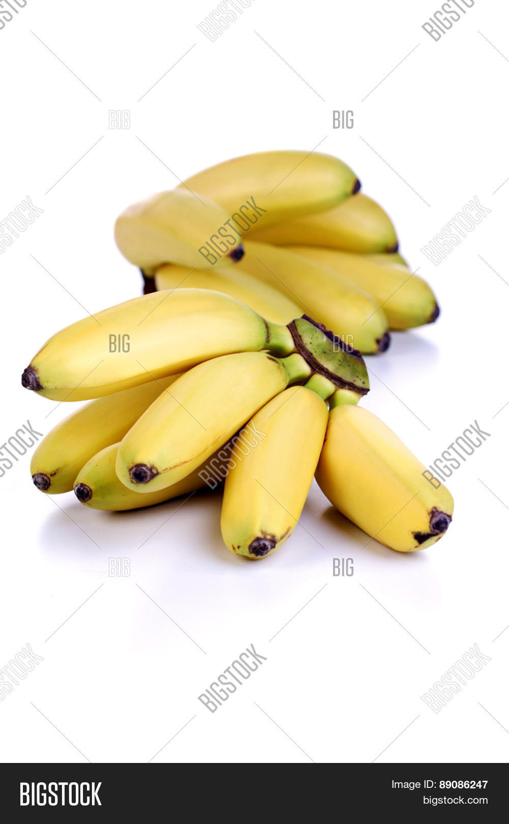 Studio Shot Bananas On Image & Photo (Free Trial) | Bigstock