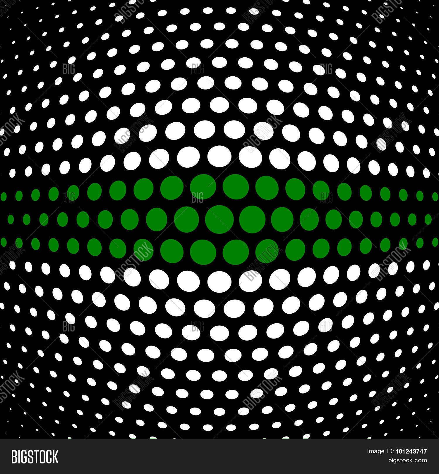 Green White Polka Dot Image & Photo (Free Trial) | Bigstock