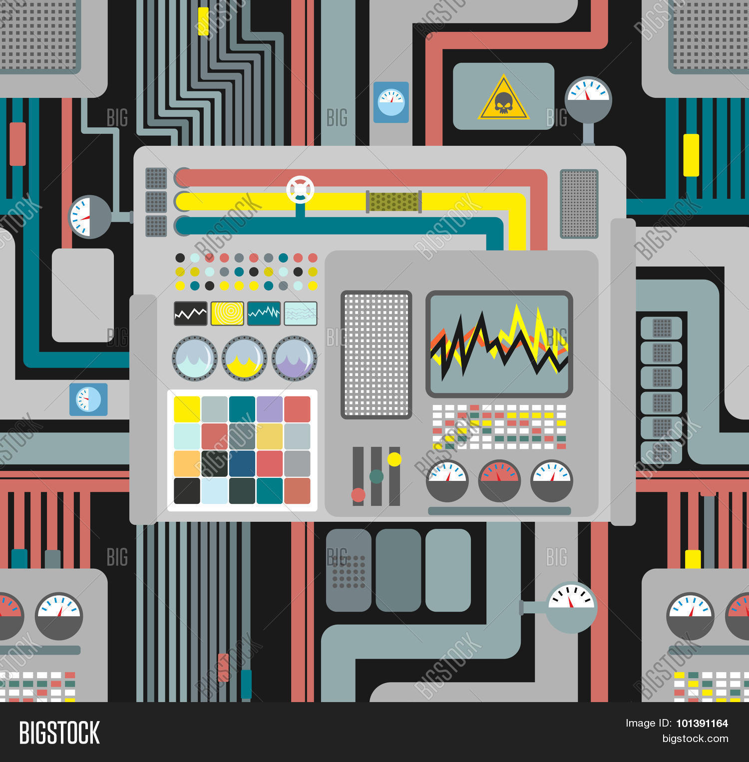 Production System. Vector & Photo (Free Trial) | Bigstock