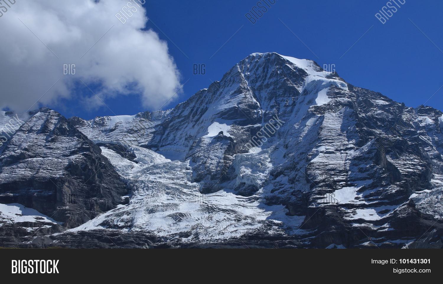 Monch, High Mountain Image & Photo (Free Trial) | Bigstock