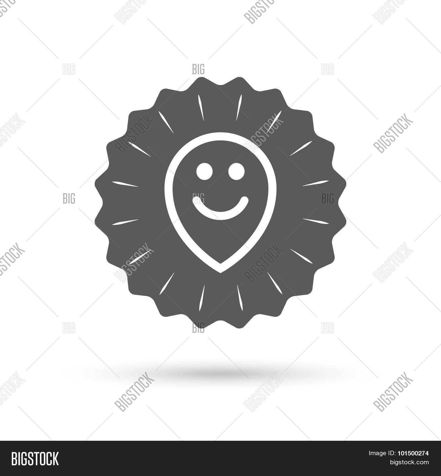 Happy Face Map Vector & Photo (Free Trial) | Bigstock