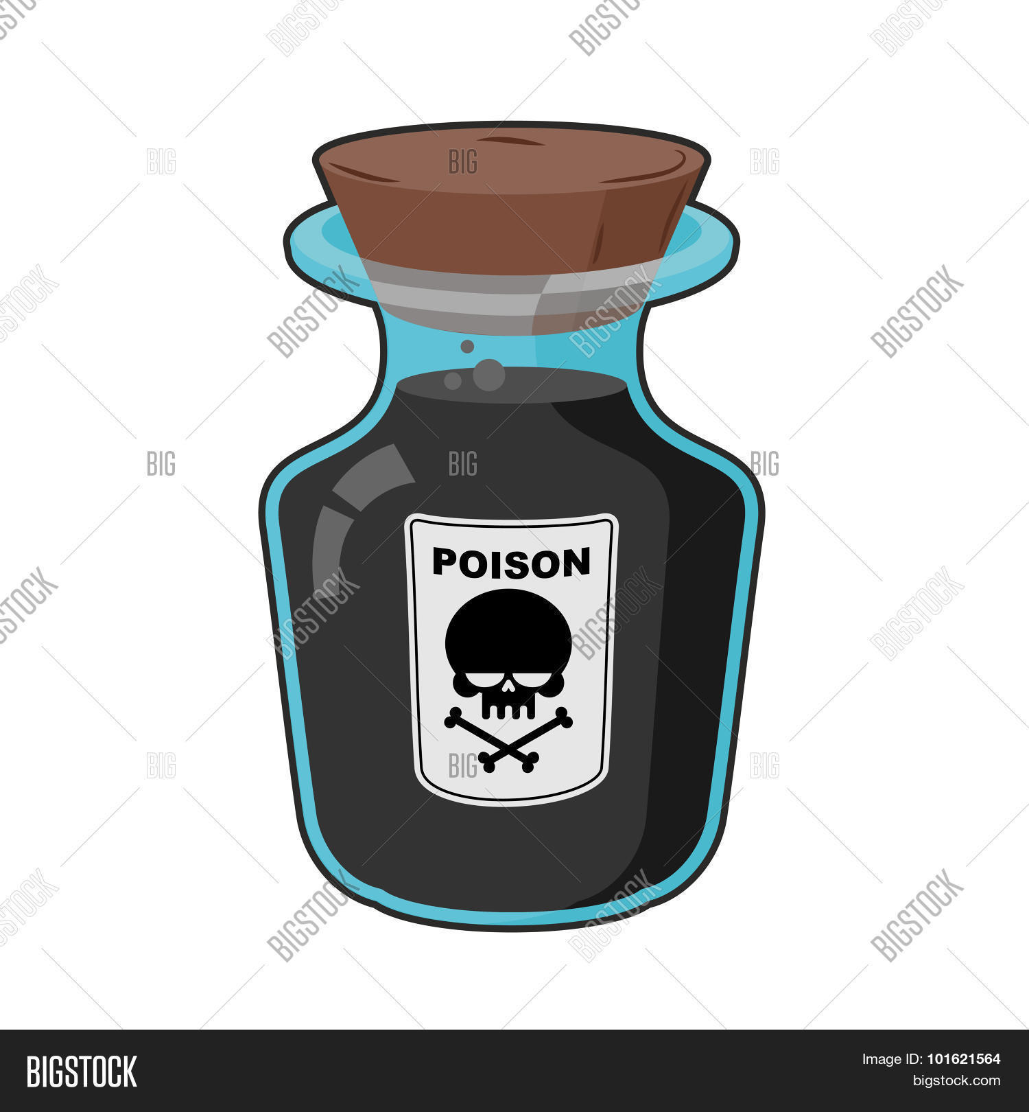 Bottle Poison. Magic Vector & Photo (Free Trial) | Bigstock