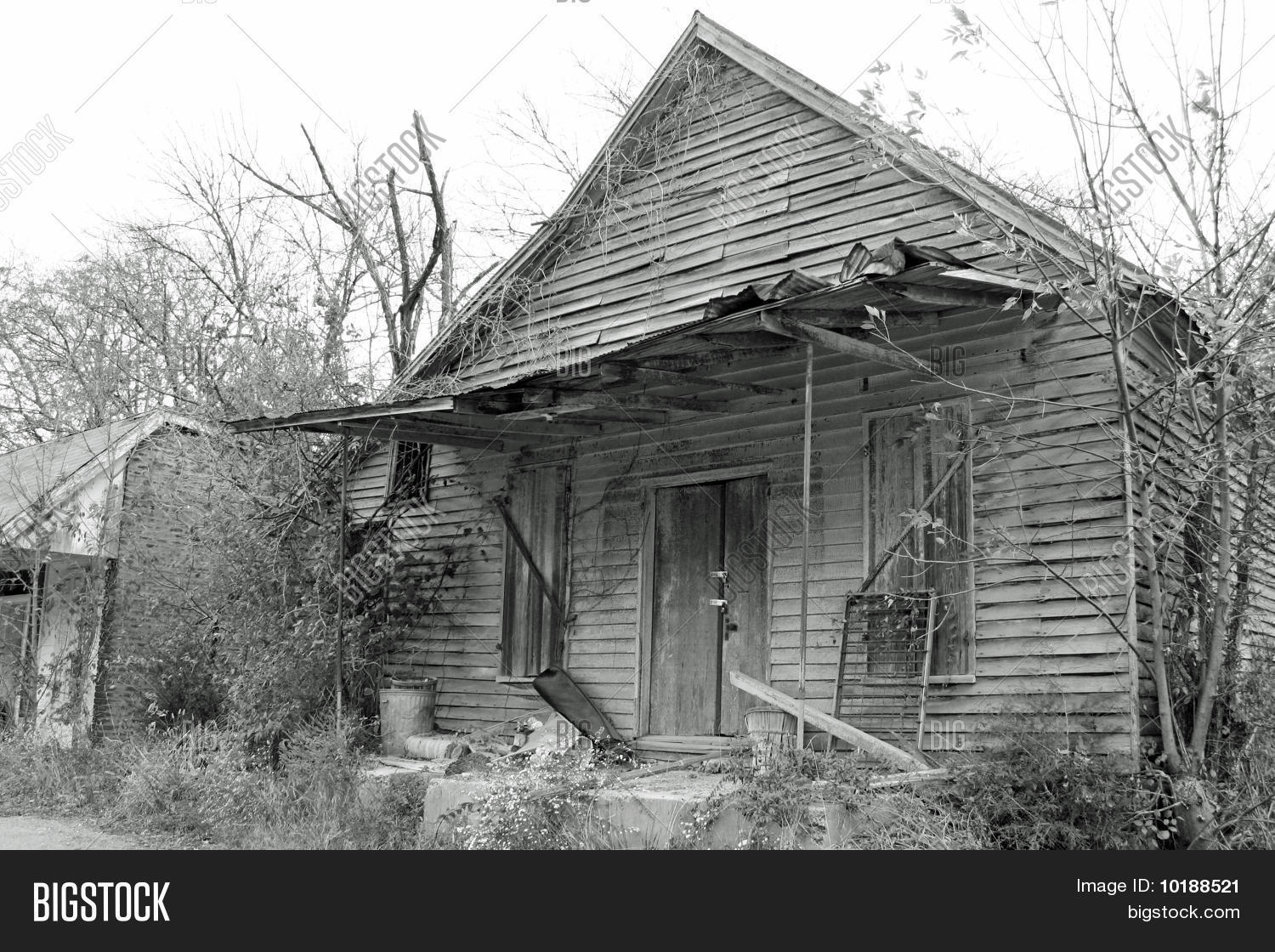 Old Shack Black White Image & Photo (Free Trial) | Bigstock