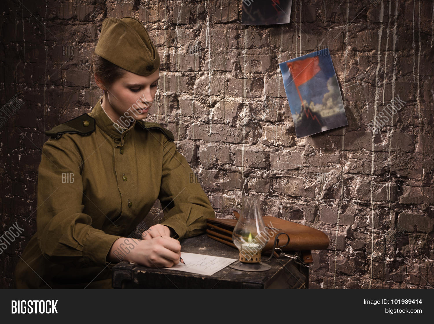 Soviet Female Soldier Image & Photo (Free Trial) | Bigstock