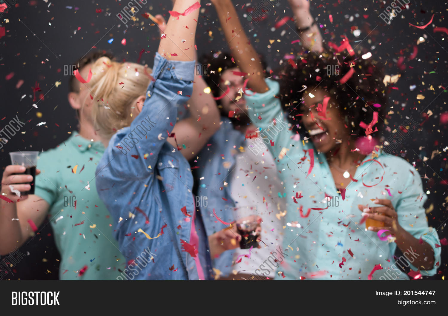 Confetti Party Image & Photo (Free Trial) | Bigstock