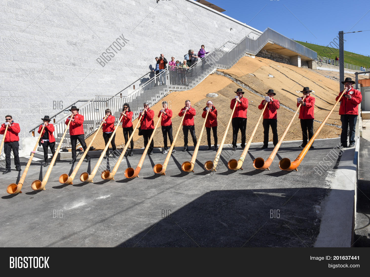 People Playing Alphorn Image & Photo (Free Trial) | Bigstock