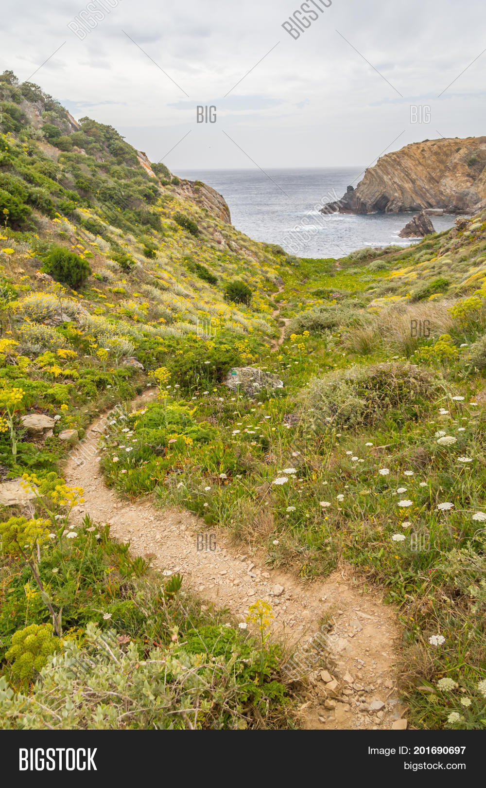 Trail Over Cliffs Image & Photo (Free Trial) | Bigstock