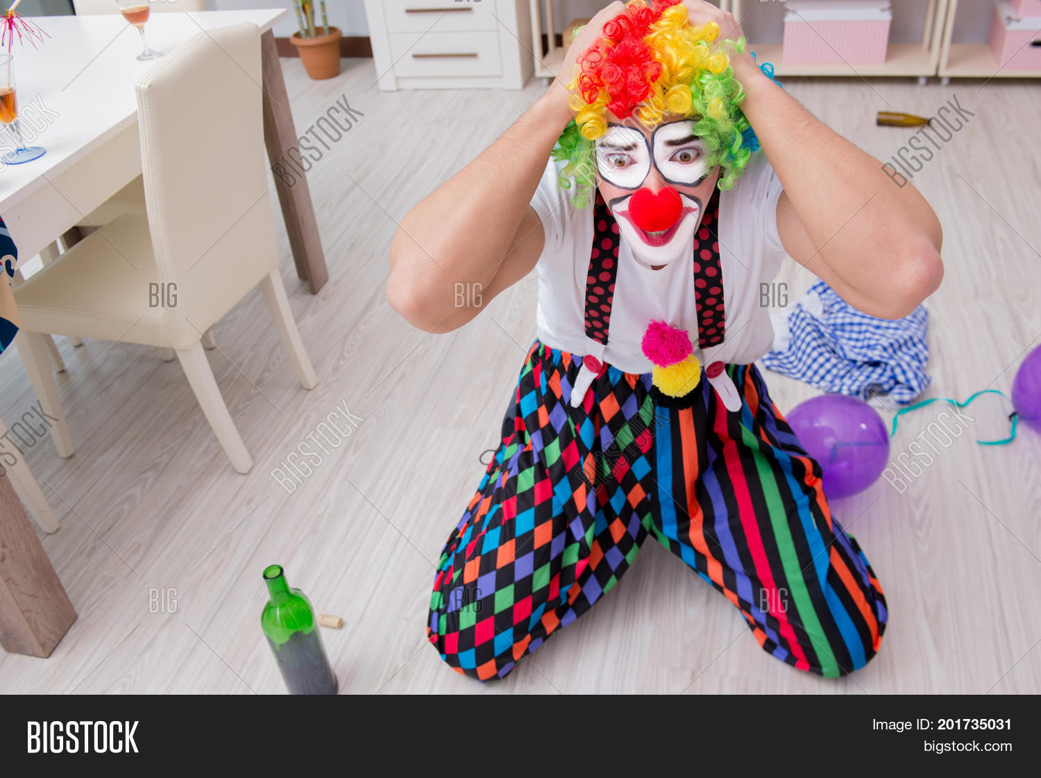 Drunk Clown Image & Photo (Free Trial) | Bigstock