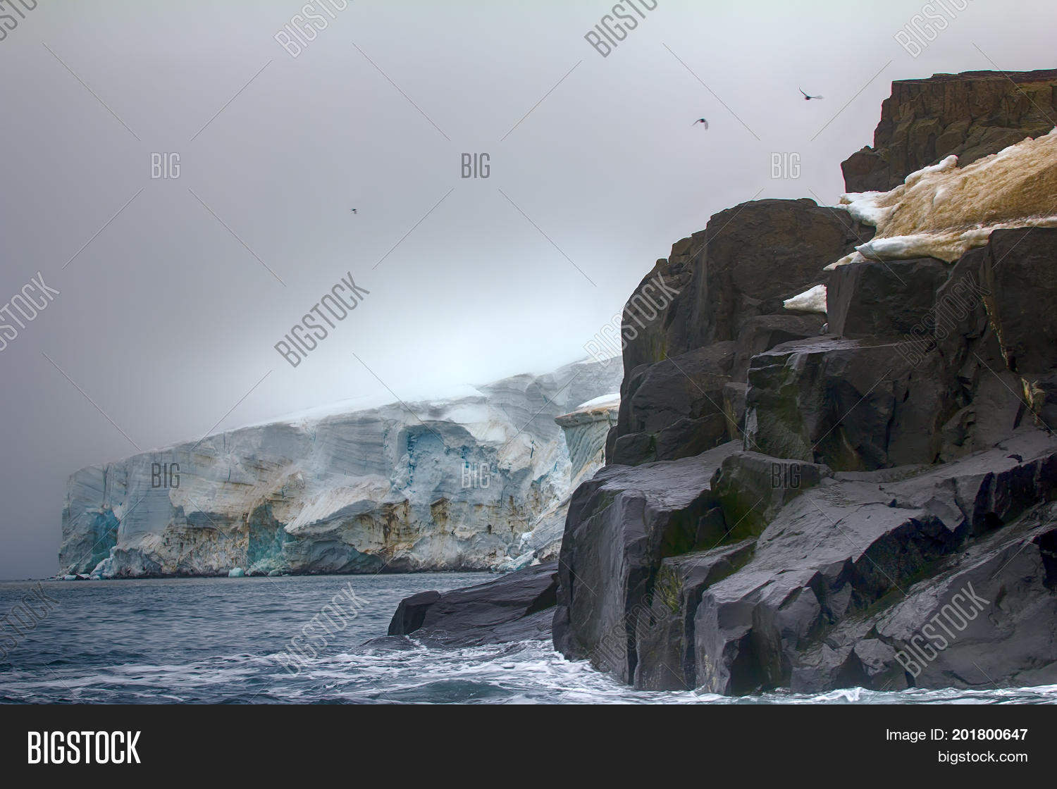 Cliffs, Glaciers Image & Photo (Free Trial) | Bigstock