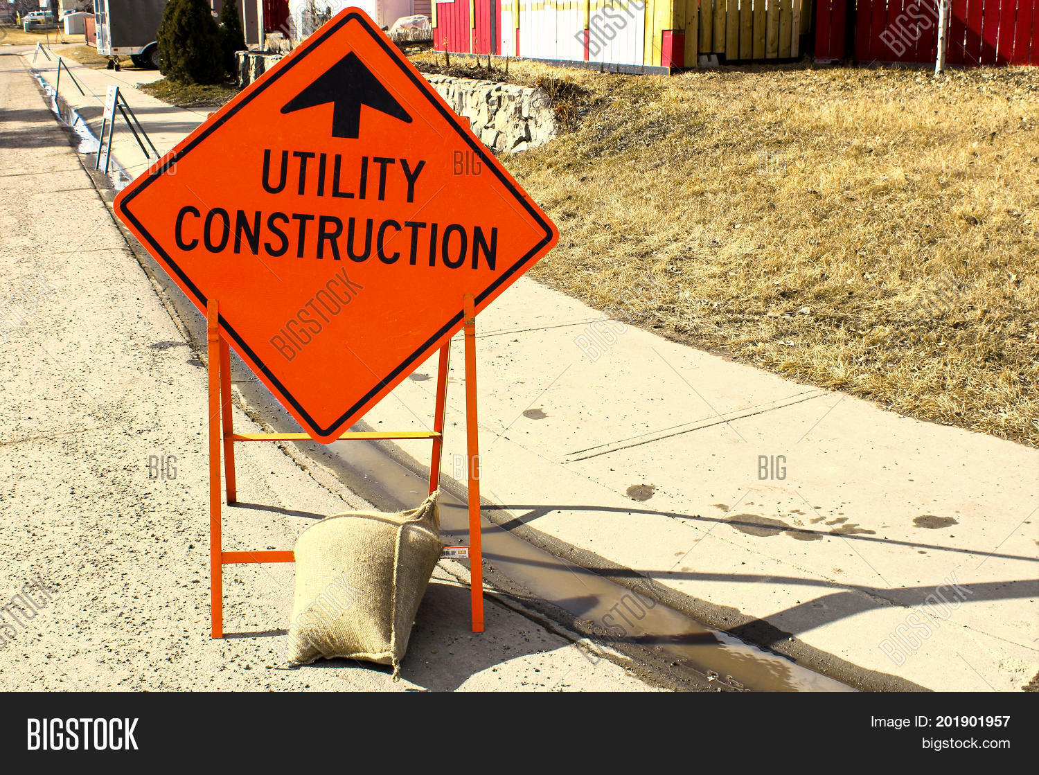 Temporary Utility Image & Photo (Free Trial) | Bigstock