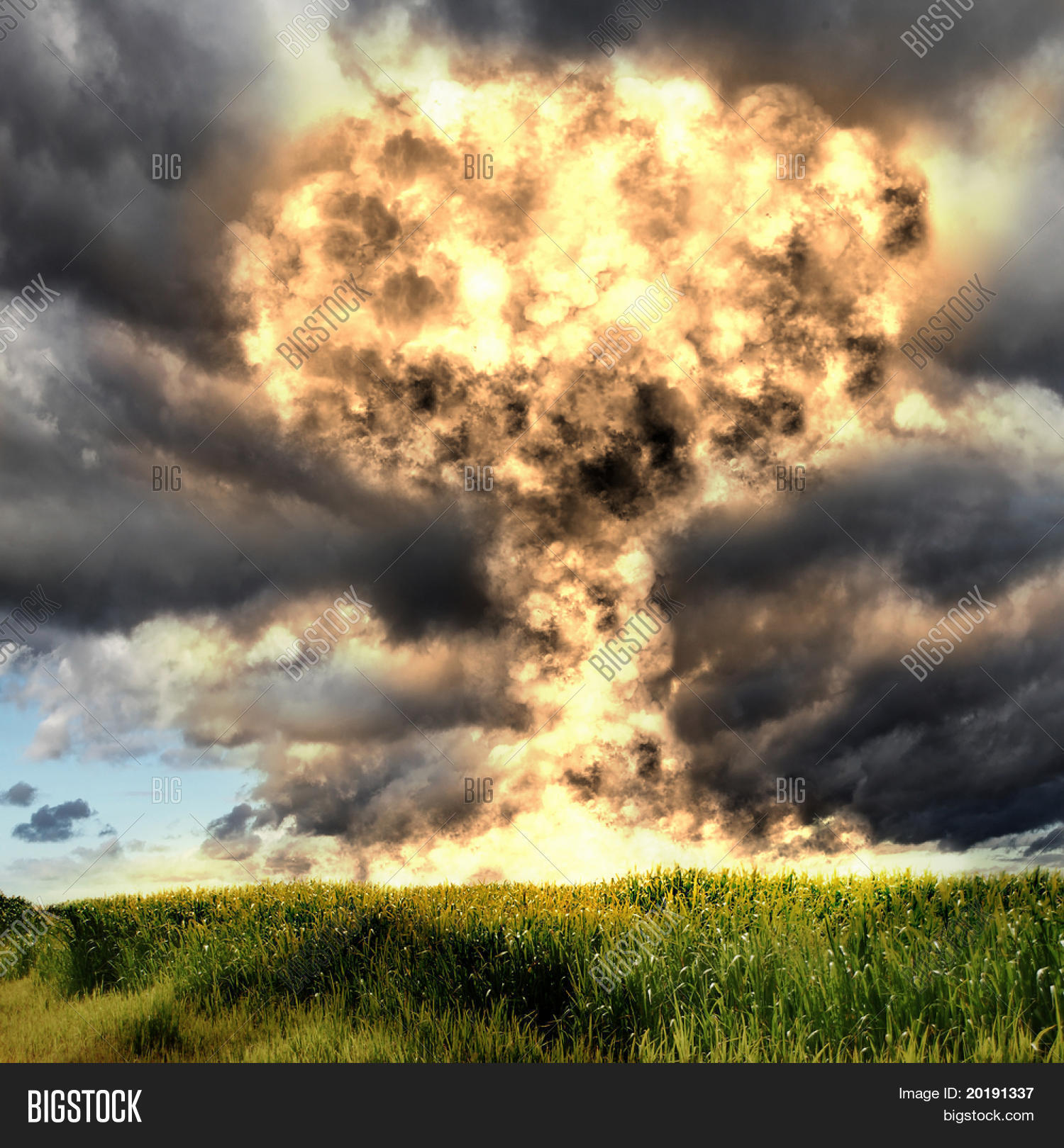 Nuclear Explosion Image & Photo (Free Trial) | Bigstock