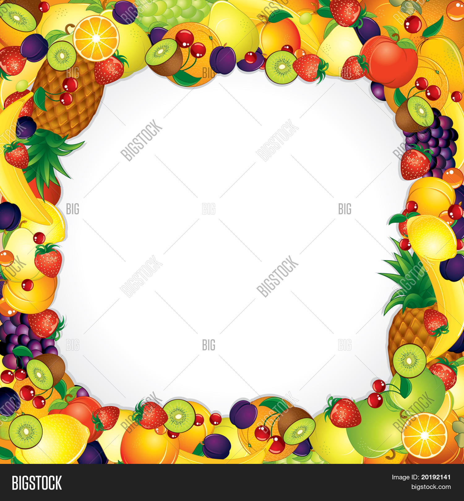 Vector Fruit Vector & Photo (Free Trial) | Bigstock