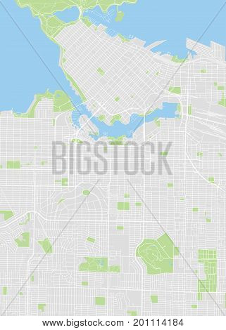 Vancouver Colored Vector & Photo (Free Trial) | Bigstock