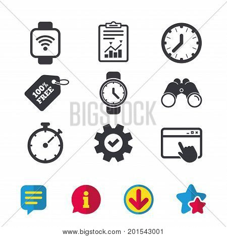 Smart Watch Wi-fi Vector & Photo (Free Trial) | Bigstock