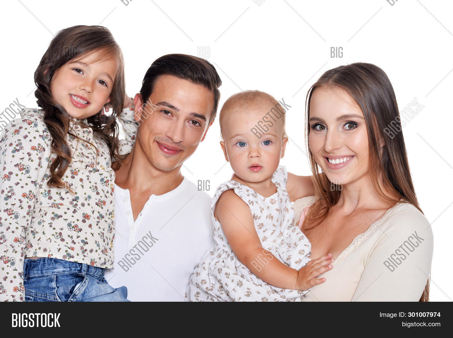 Portrait Happy Family Image & Photo (Free Trial) | Bigstock