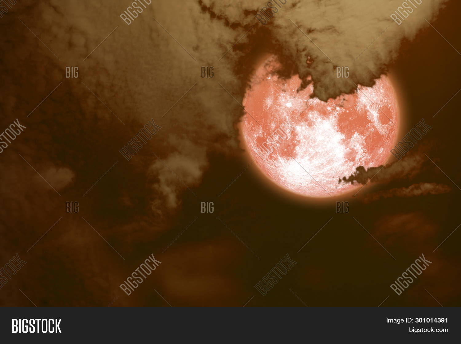 Full Hay Blood Moon Image & Photo (Free Trial) | Bigstock