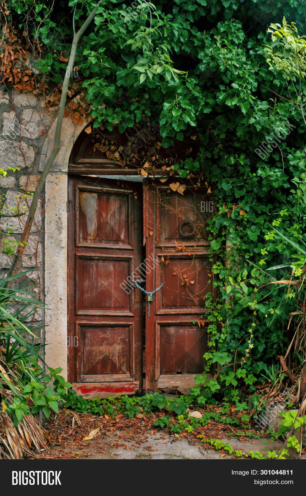 Facade Old Rusty Door Image & Photo (Free Trial) | Bigstock