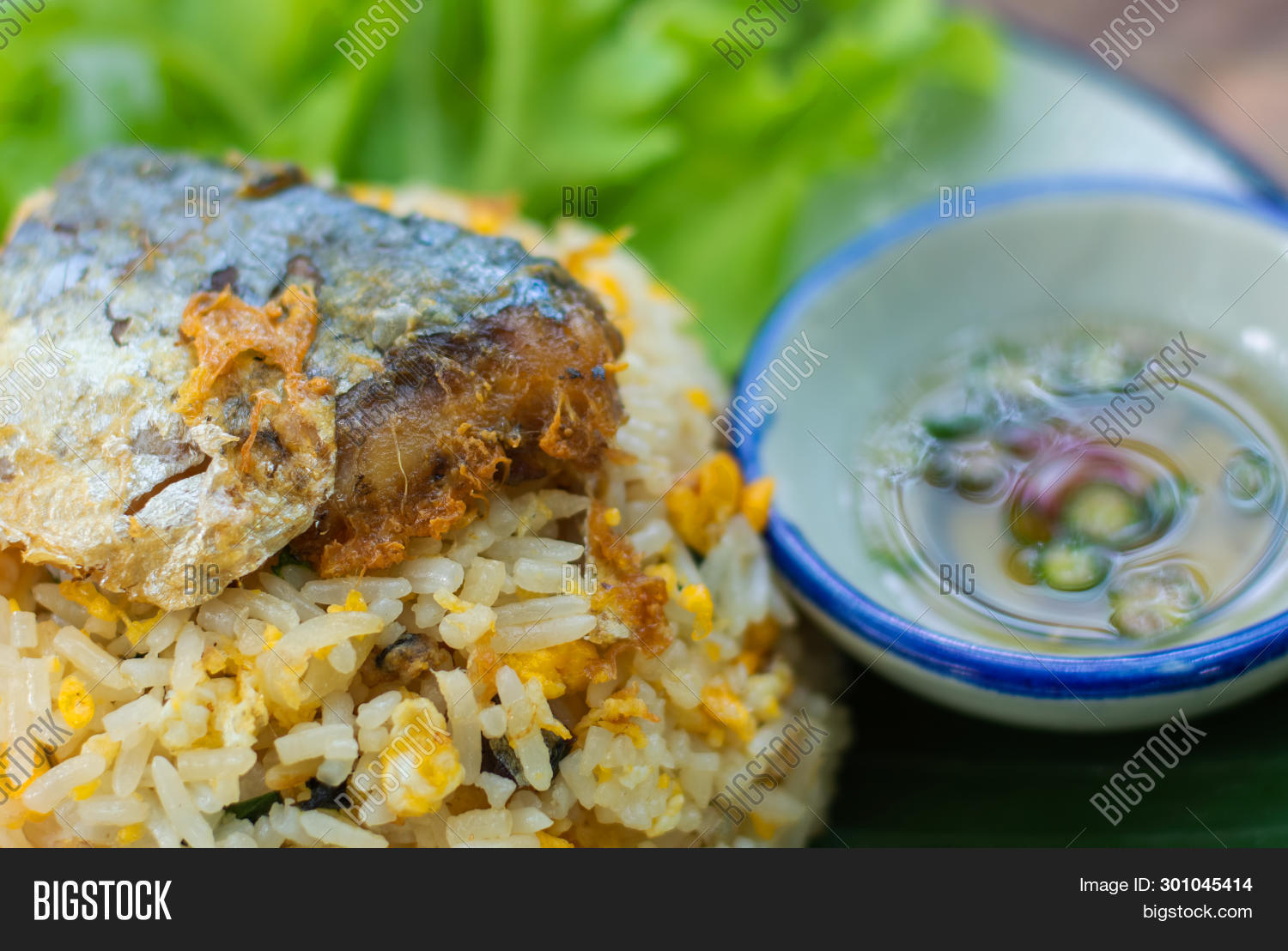 Rice Fried Mackerel Image & Photo (Free Trial) | Bigstock