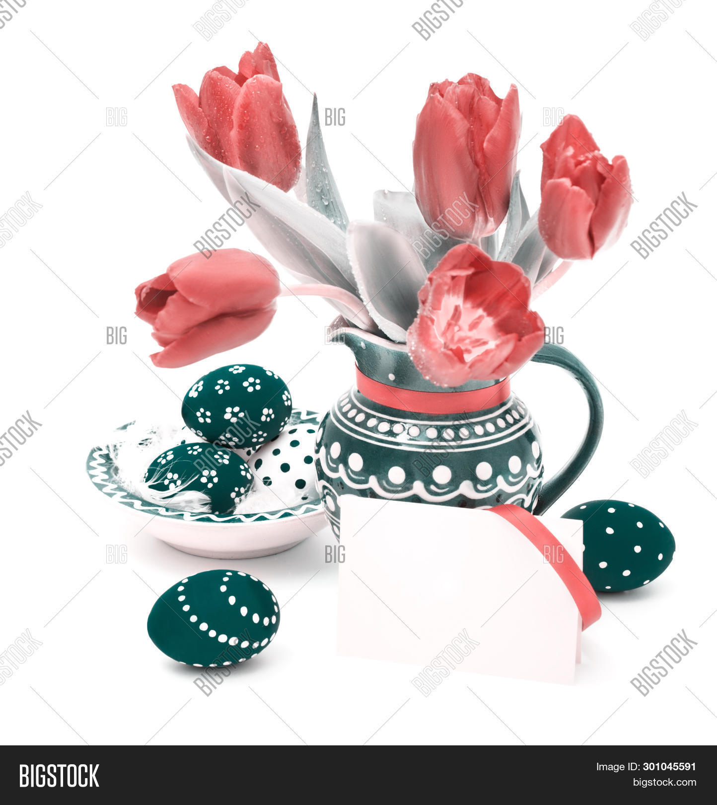 Turquoise Easter Eggs Image & Photo (Free Trial) | Bigstock