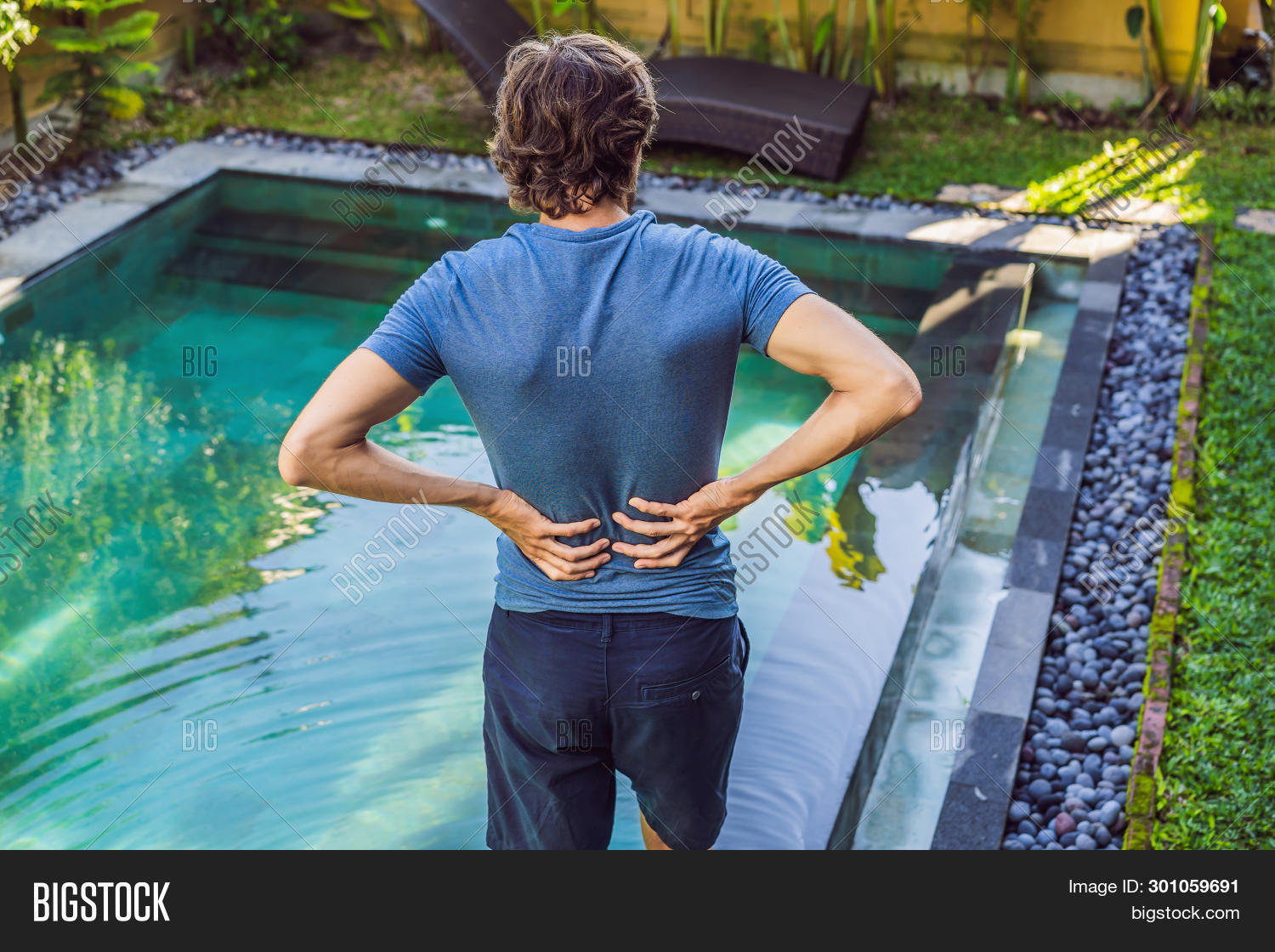Mens Back Hurts Image & Photo (Free Trial) | Bigstock