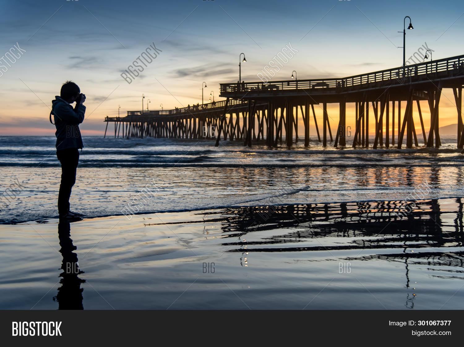 Silhouette Reflection Image & Photo (Free Trial) | Bigstock