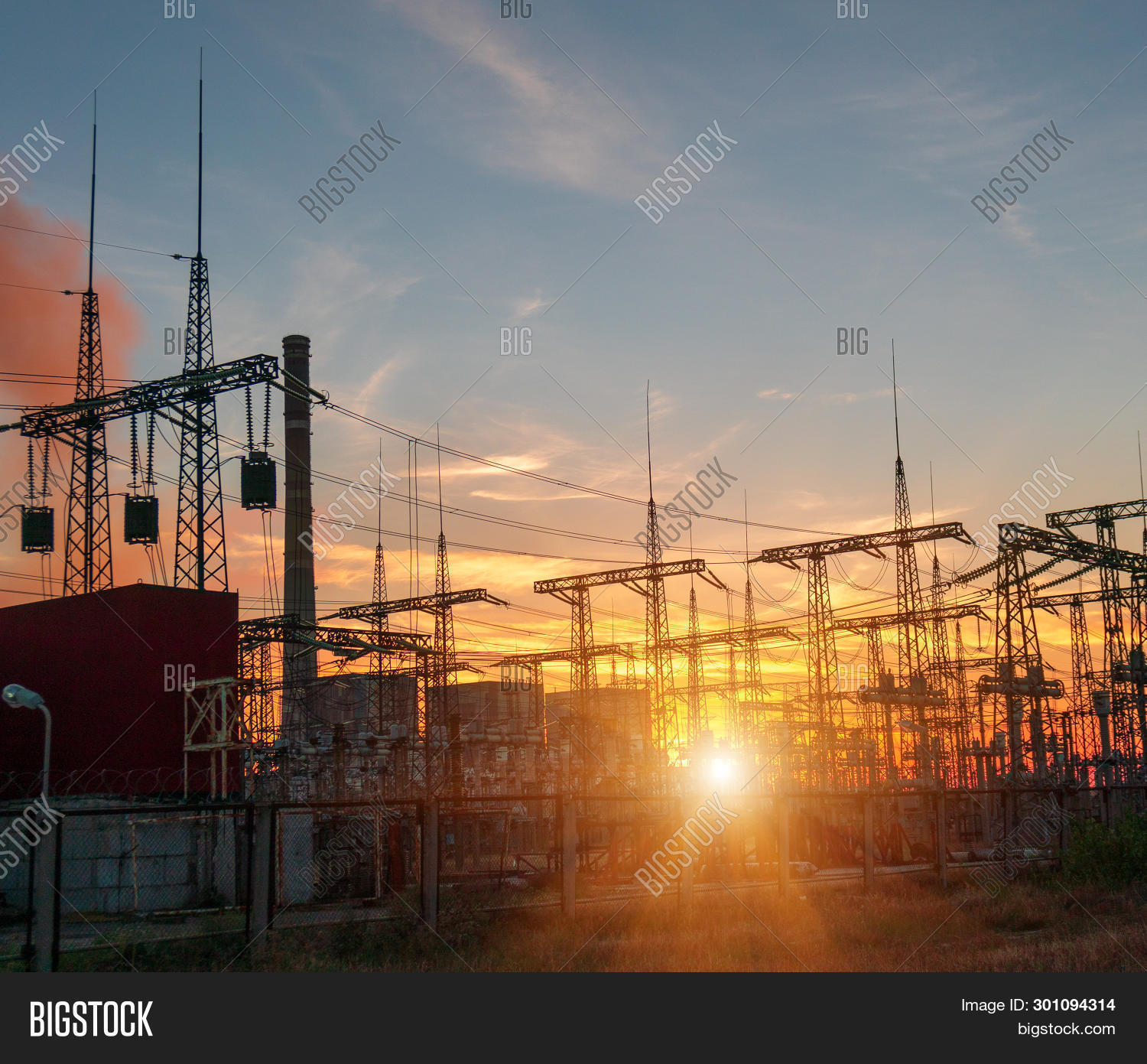 High-voltage Power Image & Photo (Free Trial) | Bigstock