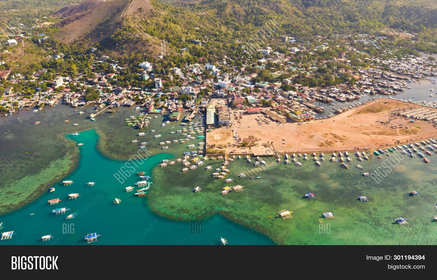 Berth Boats Town Coron Image & Photo (Free Trial) | Bigstock