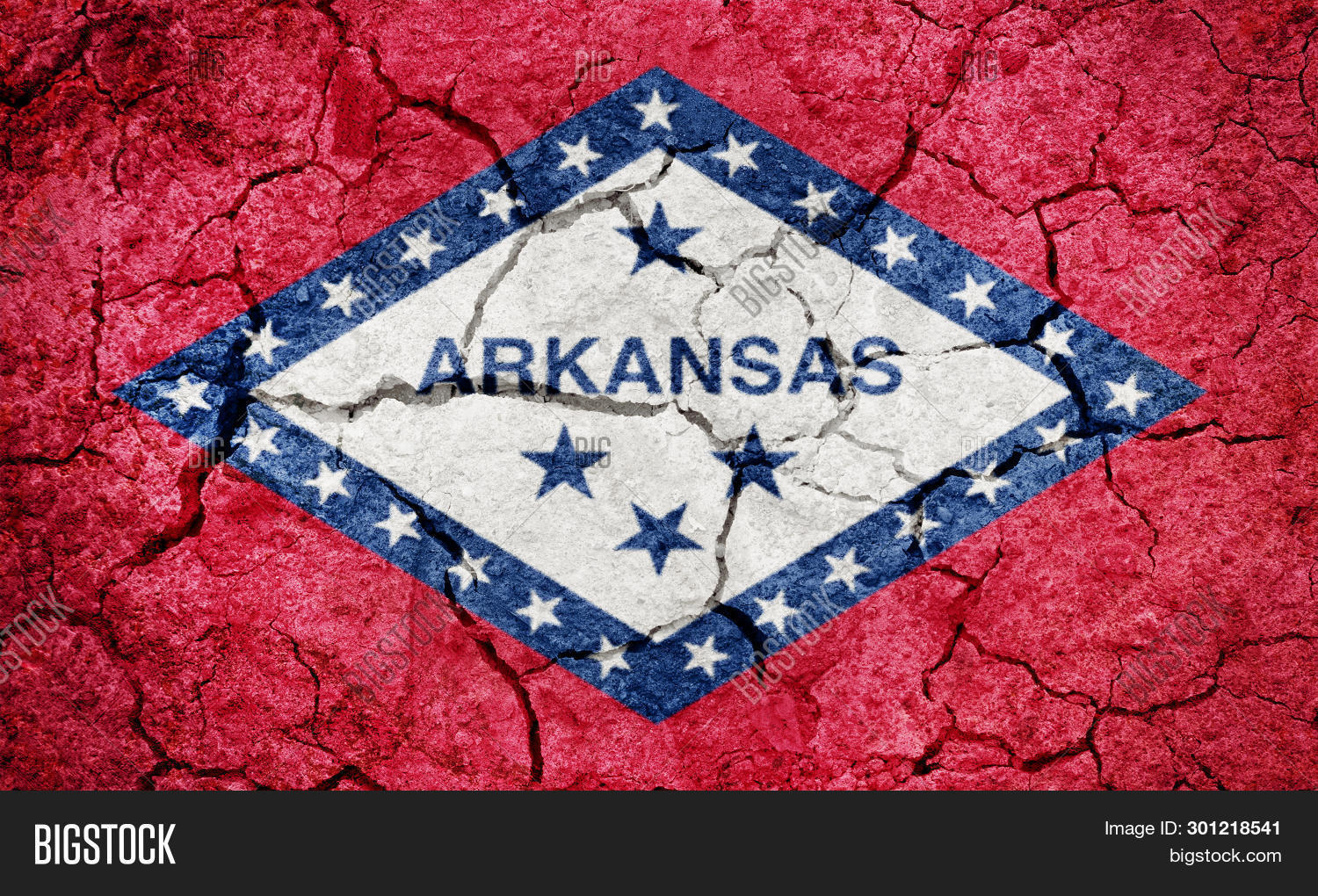 State Arkansas Flag, Image & Photo (Free Trial) | Bigstock