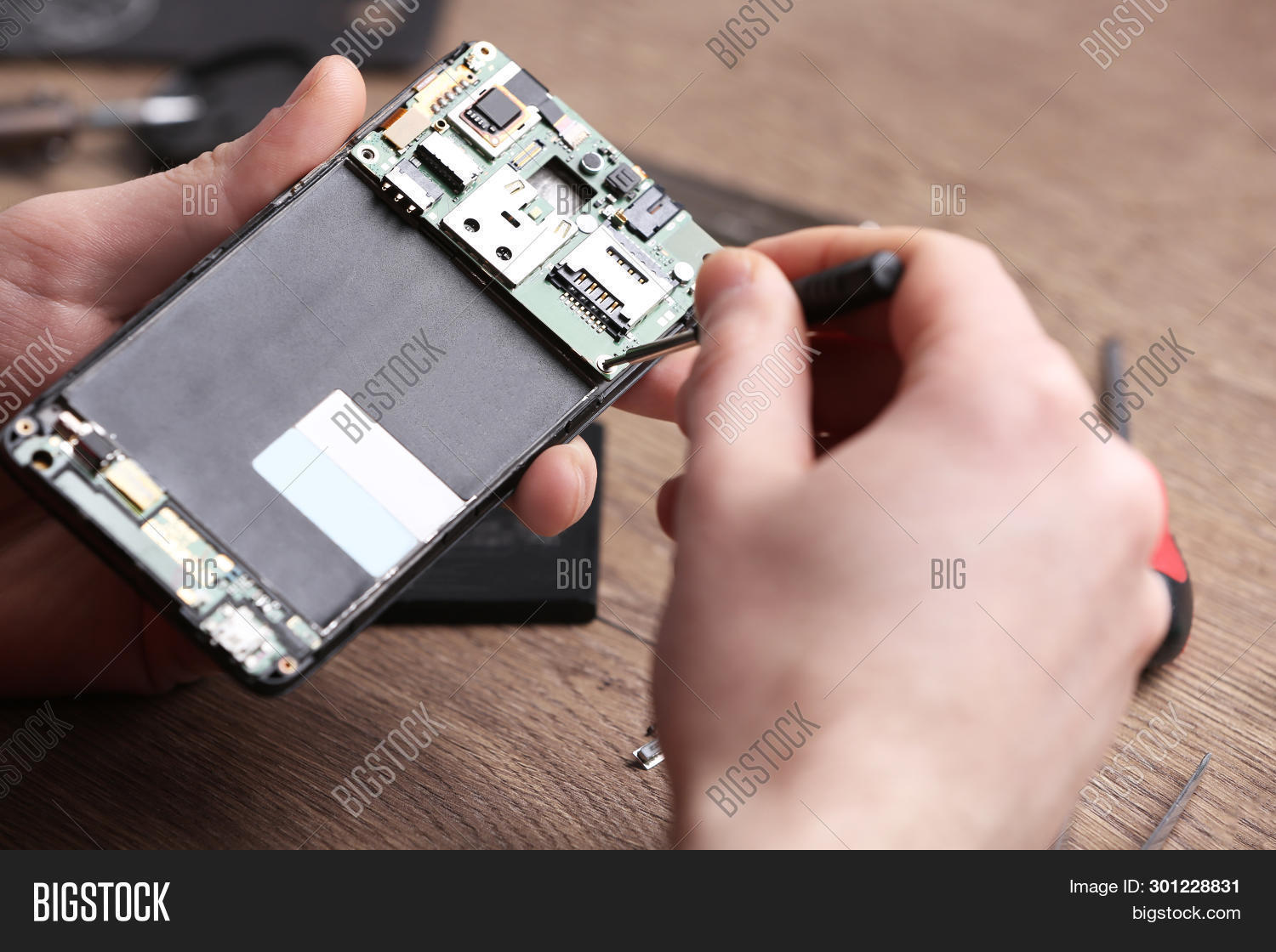 Technician Fixing Image & Photo (Free Trial) | Bigstock