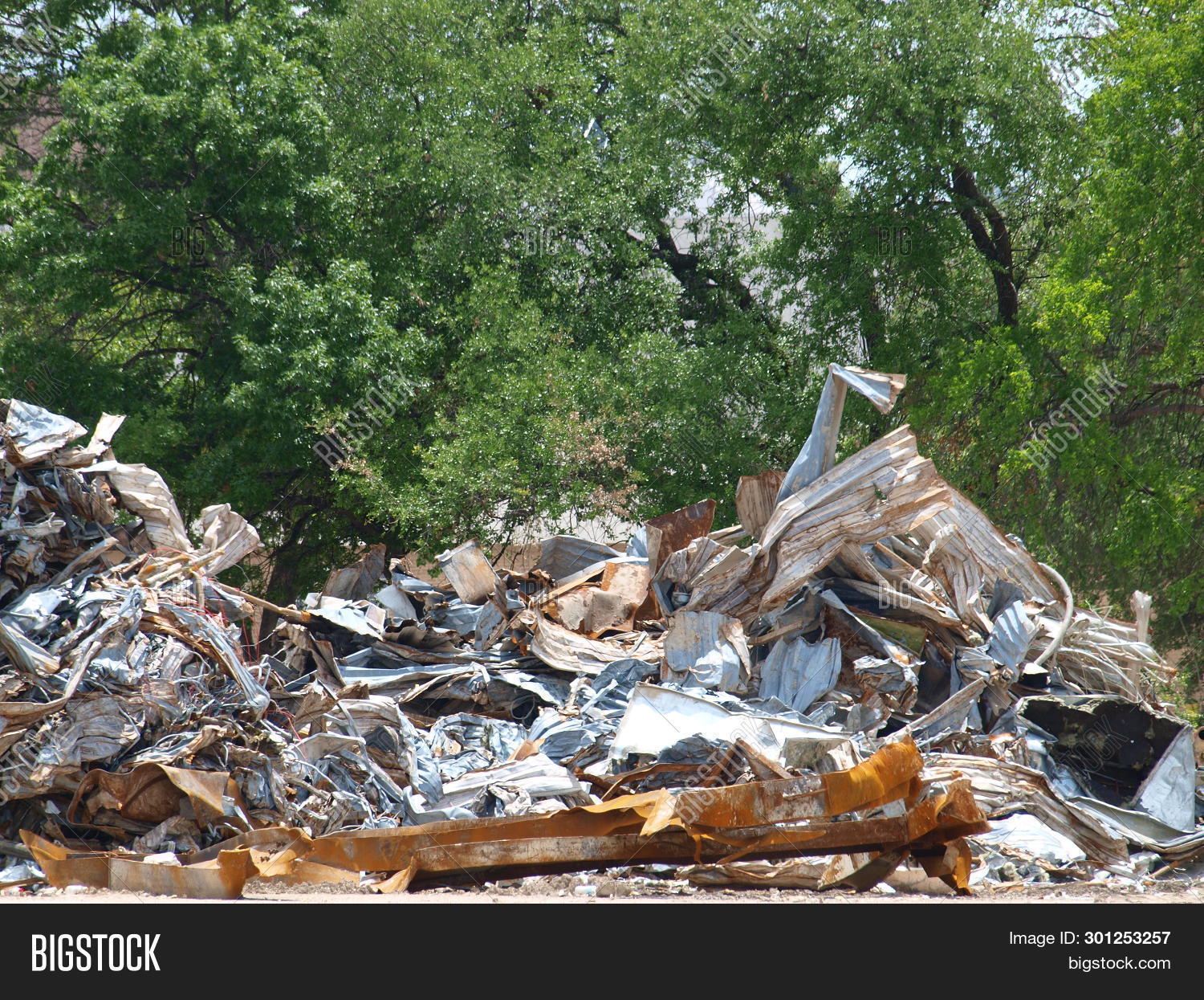Piles Scrap Demolished Image & Photo (Free Trial) | Bigstock