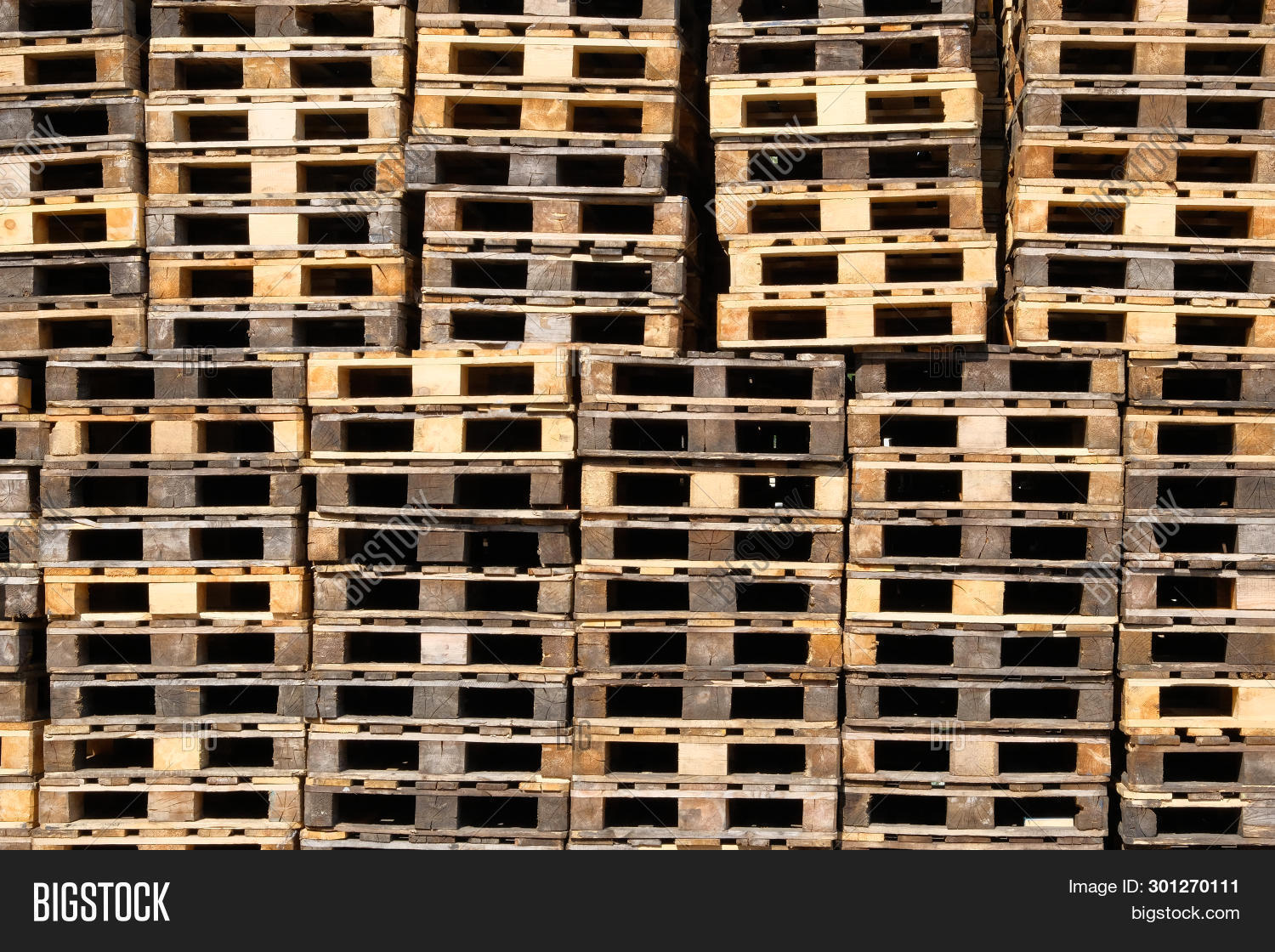 Pallets Background. Image & Photo (Free Trial) | Bigstock
