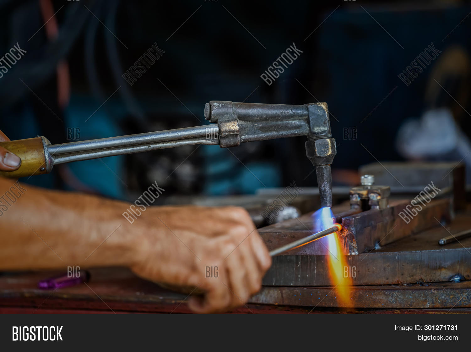 Closeup Machinist Hand Image & Photo (Free Trial) | Bigstock