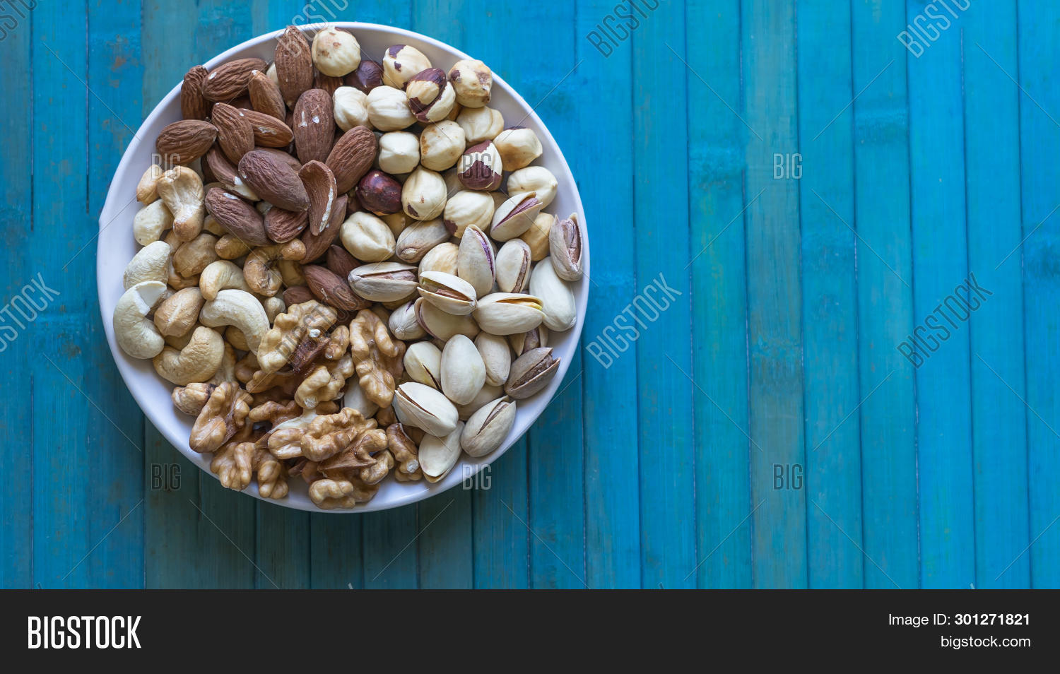 Healthy Food. Nuts Mix Image & Photo (Free Trial) | Bigstock