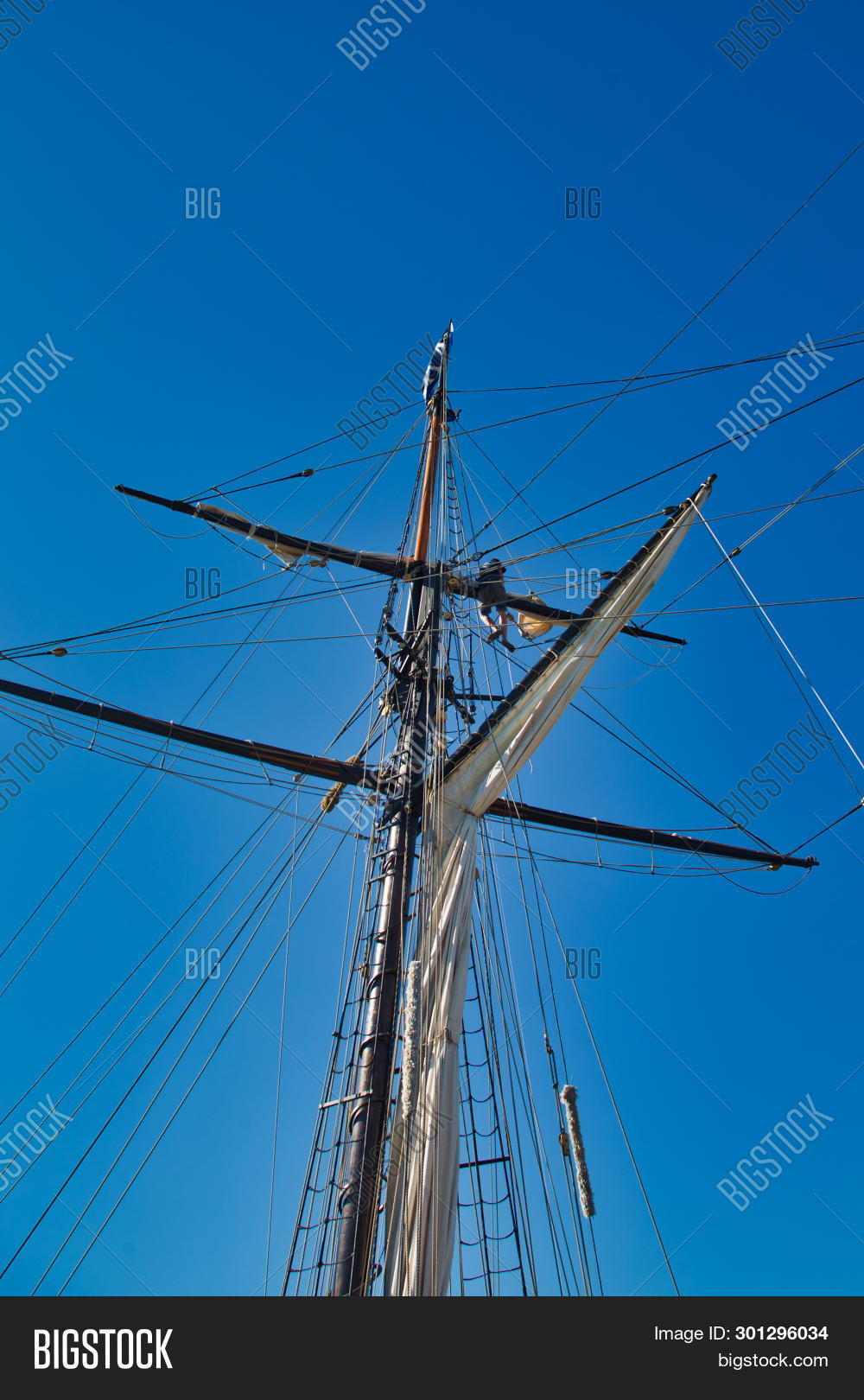 Ropes Riggings On Mast Image & Photo (Free Trial) | Bigstock