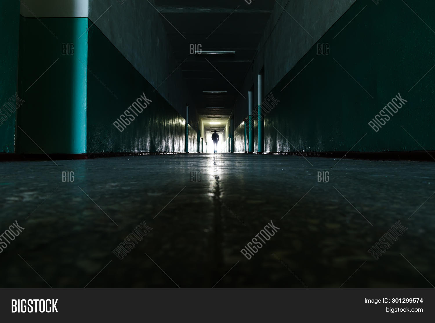 Long Dark Corridor Image & Photo (Free Trial) | Bigstock