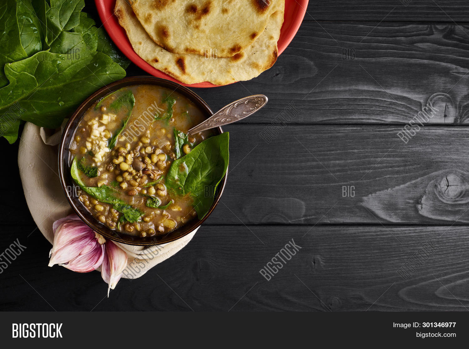 Mung Dhal Spinach, Image & Photo (Free Trial) | Bigstock