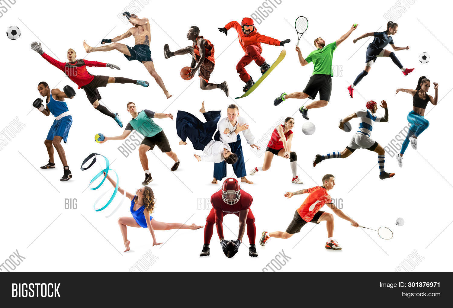 Sport Collage. Tennis Image & Photo (Free Trial) | Bigstock