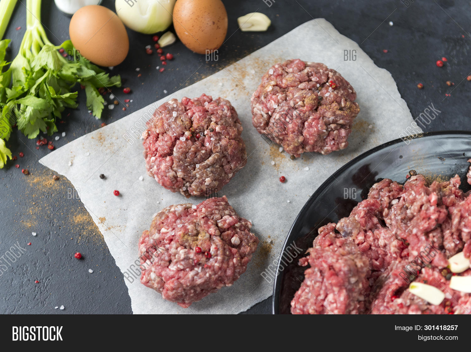 3 Raw Beef Cutlets, Image & Photo (Free Trial) | Bigstock