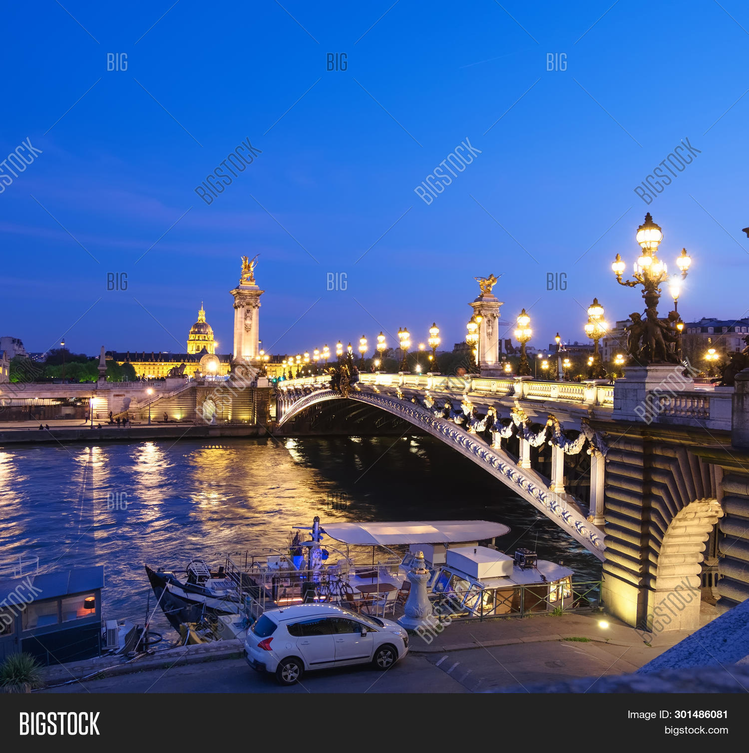 Alexandre Bridge Paris Image & Photo (Free Trial) | Bigstock